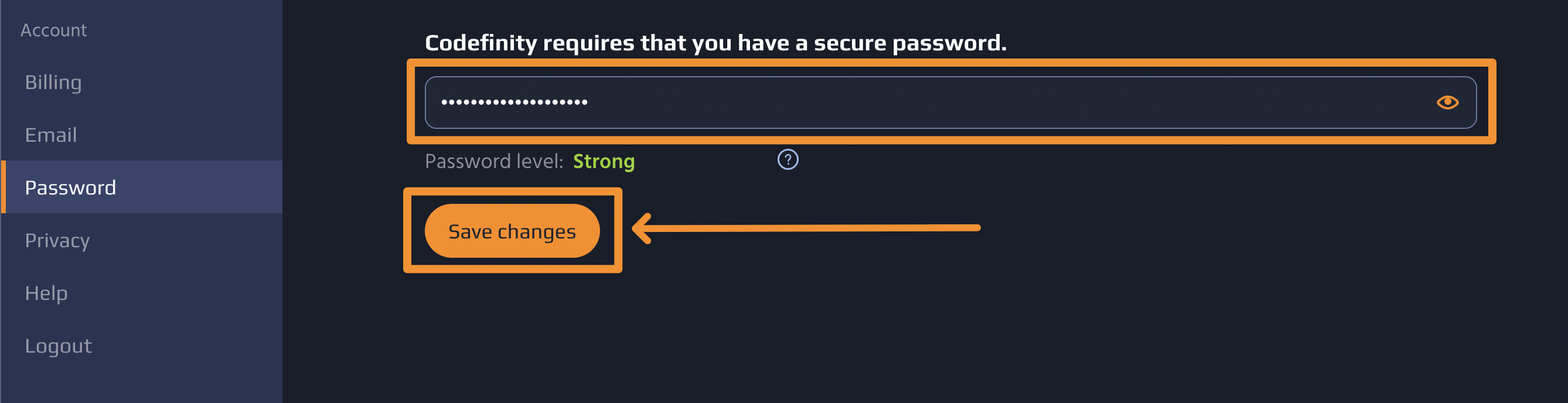 How to Change My Password? – Codefinity